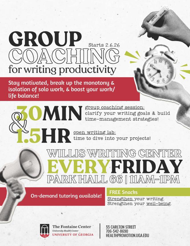 Workshops, Events, & Writing Groups | Department of English